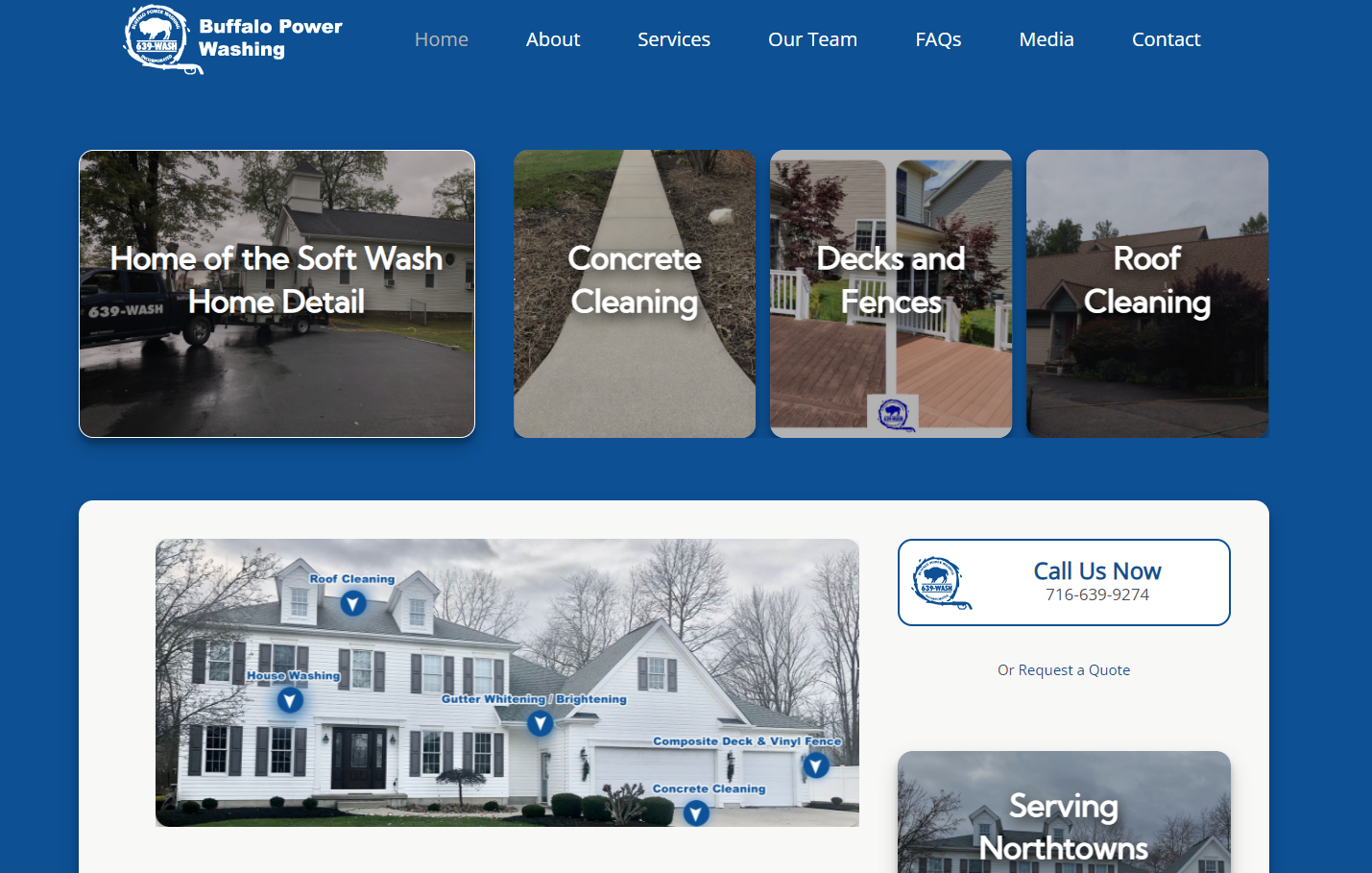 Power Washing Specialist | Buffalo Web
